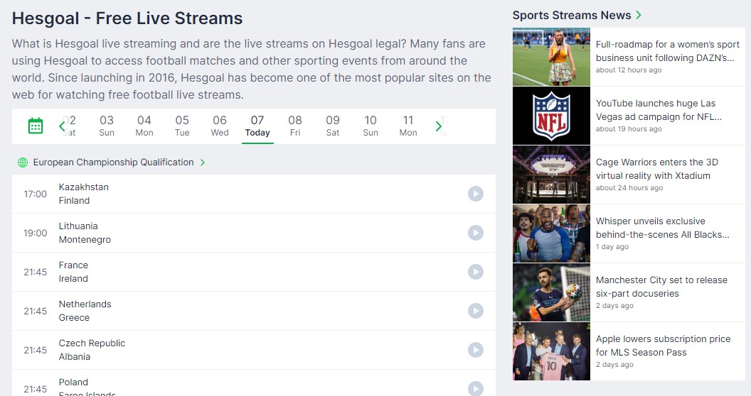 Unlock Live Football with Hesgoal - The Complete User Guide